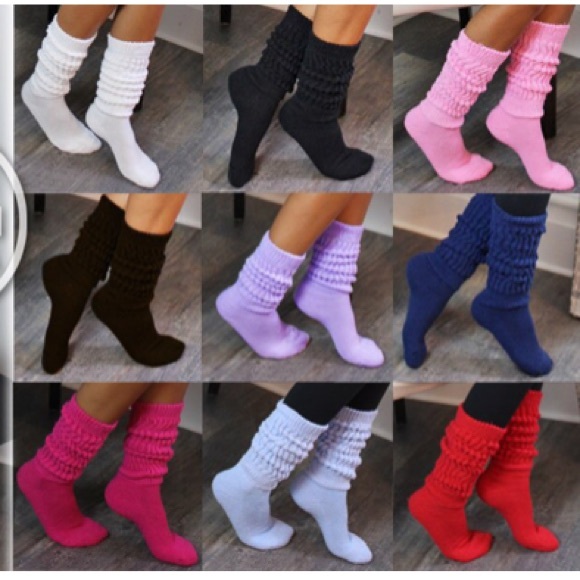 Luxury Divas | Other | Hot Pink Slouch Socks | Poshmark